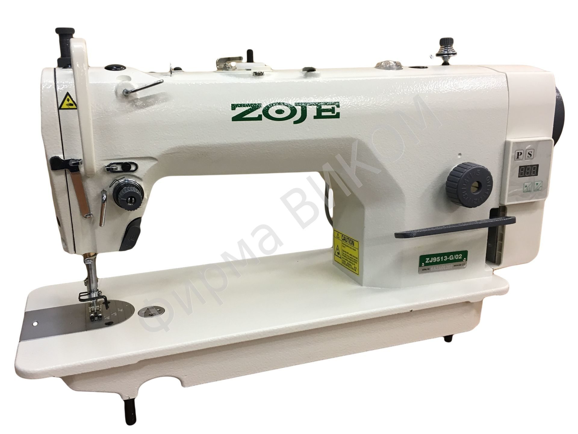 Фирма Виком: одноигольные прямострочные швейные машины ZOJE ZJ 9513G/02 ...